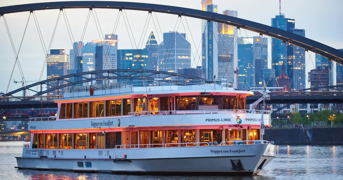 Eventfahrten auf dem Main in Frankfurt: Primus-Linie präsentiert ...